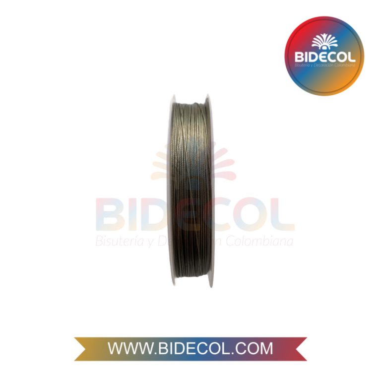 Hilo Guaya Plateado 1mm x 90m x 1und